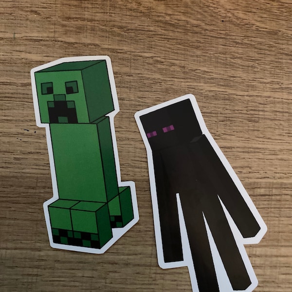 Minecraft Vinyl Decal Stickers - Etsy