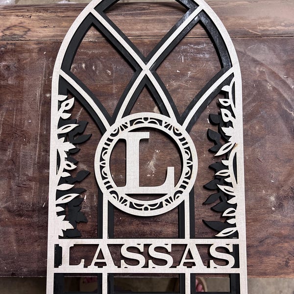 Arch Window Monograms - Digital Laser Ready File - SVG - 316 FILES - Etsy