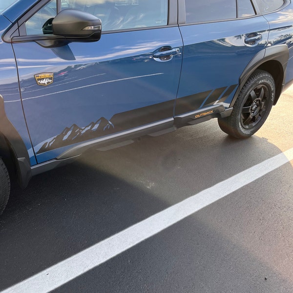 Pair of Decals Compatible With Subaru Outback Sport 2015 2019 2020 ...