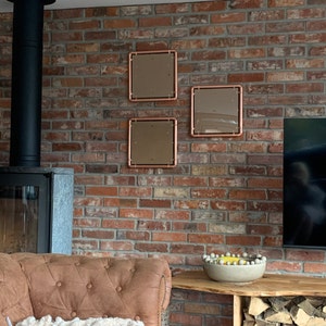 Copper Pipe Photo Frames - Etsy
