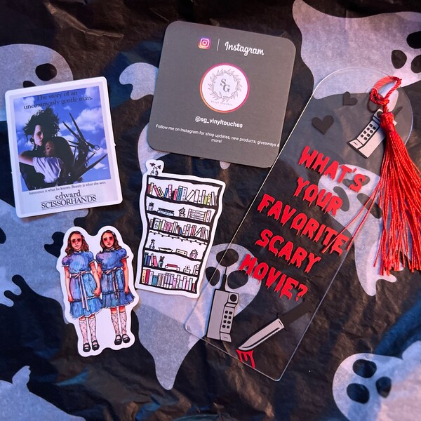 Acrylic Bookmark | Plastic Bookmark | Scream Bookmark | Scream Decor ...