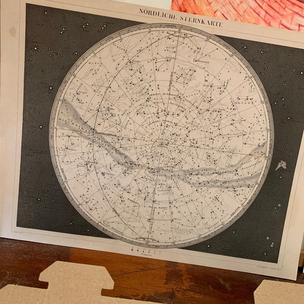 ARCTIC Old Map of Arctic Region 1928 Detailed Antique Print About Polar ...