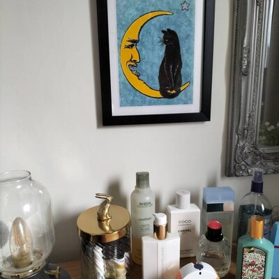 The Hydra by Gustav Klimt . Classic Art Print Poster. Greek Fable Story ...