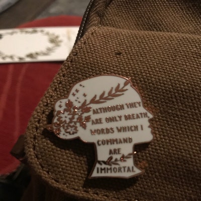 Sappho Enamel Pin Women Poets Pin Collection book Lover Feminist Pin ...