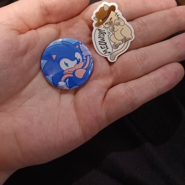 Splatoon Idol Button Pin Badges (deep Cut, off the Hook, and Squid ...