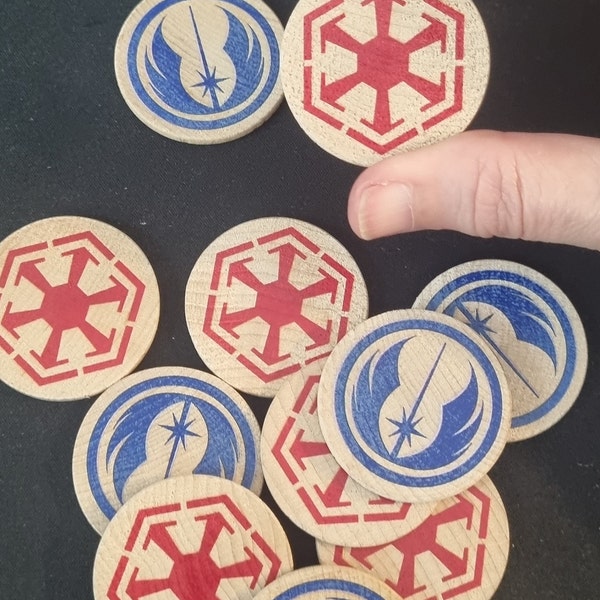 1.5" Personalized Wood Coins | Custom Printed Wooden Nickels | Wood ...