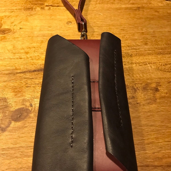 Leather Tutorial Video | Making Phone Bag for Your New Phone / Crafts ...