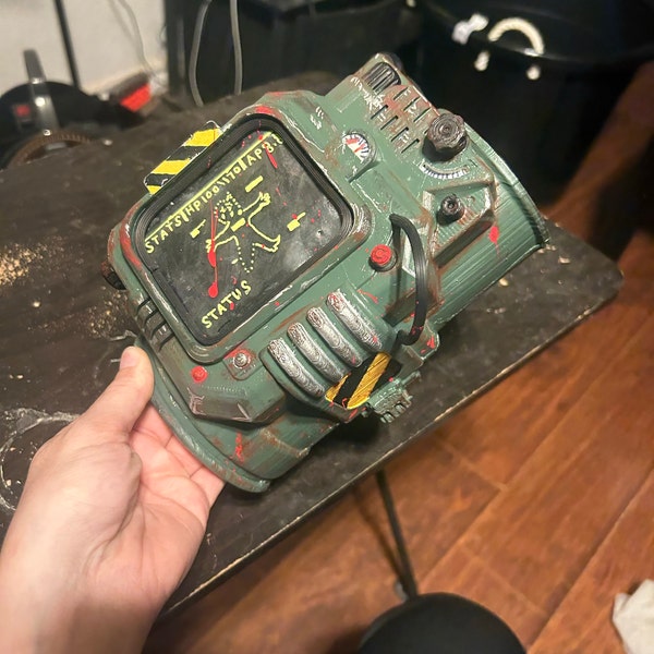 Pip Boy Mk IV - 3D Printed Pip-boy 3000 Mk IV - Fallout Cosplay ...