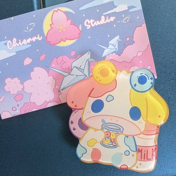 Cute Phone Grips/ Kawaii Grip/ Acrylic Animal Grips/ Tiger Acrylic ...