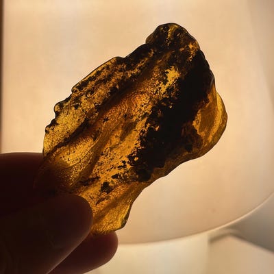 High Quality Landscape Amber Pendant , Natural Baltic Amber Pendant ...
