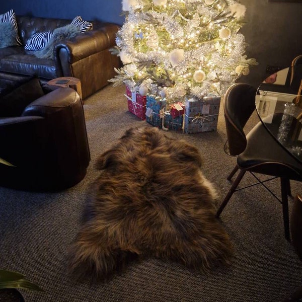 Genuine Icelandic GOLD Sheepskin Rug, Pelt, Carpet, Giant Sheepskin Rug ...