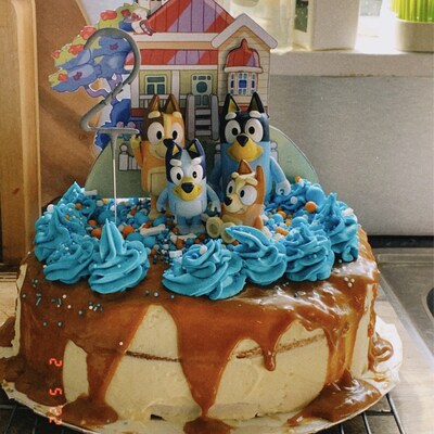 BLUEY TAILS 120g Sprinkles Cake Decorating Australia Sprinkle Mix ...