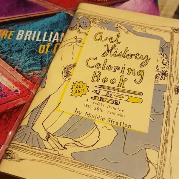 Art History COLORING BOOK! - Etsy