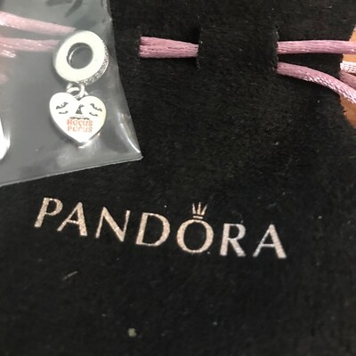 Pandora, Mother & Daughter Hearts Dangle Charm, Pandora Charms, Charms ...