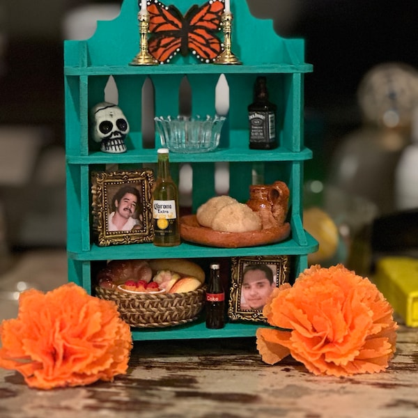 Miniature Altar Shrine Trastero Wood Blank Day of the Dead Nicho - Etsy