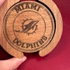 Alabama Crimson Tide Coasters 4 Laser Engraved, Stained & Sealed ...