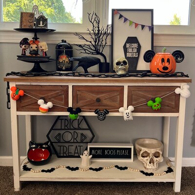 Disney Rainbow Garland, Pastel Mickey Garland, Disney Banner, Colorful ...