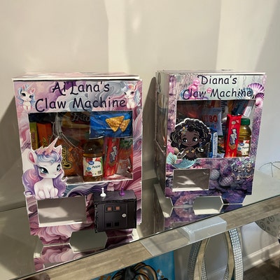 Claw Vending Machine DIY, Easter Basket, Templates, 3D Vending, Canva ...