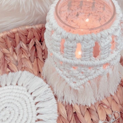 Video Tutorial Large Macrame Jar Pattern - Etsy Canada