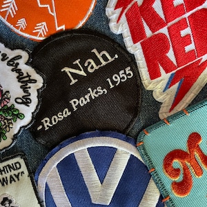 BLM Patch Iron on 3 1/2 Inch in Size - Etsy