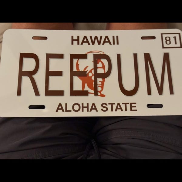 Personalized State License Plate - Nebraska 1 Novelty Plate-printed ...