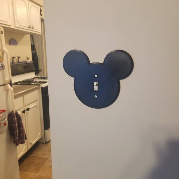 Mickey Mouse Head Light Switch Cover | Disney Mickey Mouse Electrical ...