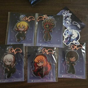 IN STOCK Limbus Company Acrylic Charms Set 01 Unofficial Fan Merch Yi ...