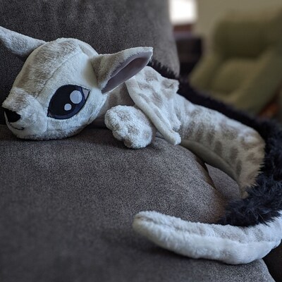 Neck Dragon Plush Sewing Pattern .pdf Tutorial Posable - Etsy