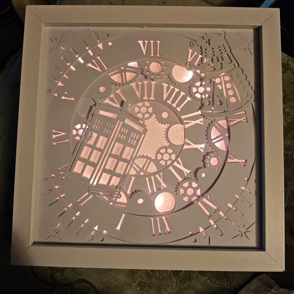 Dragon Shadow Box SVG, Anime Lightbox Svg, 3D Papercut Shadow Box SVG ...