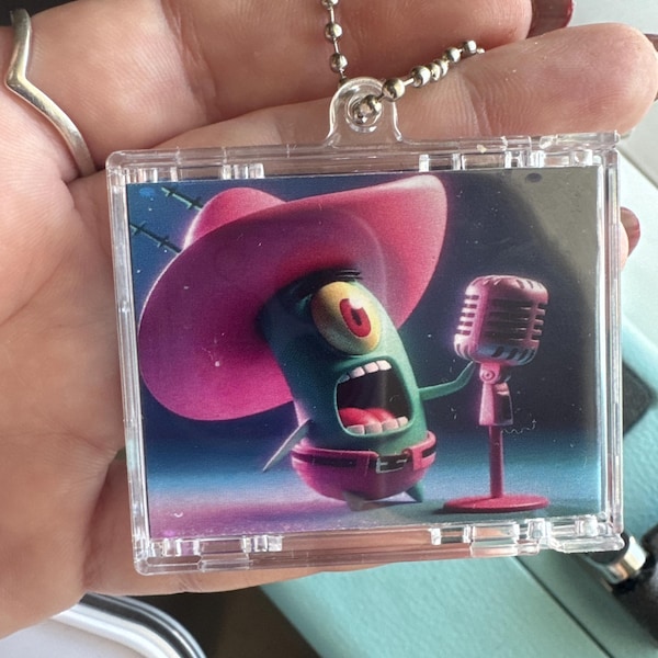 Custom Mini Album CD Keychain With NFC, Personalized Retro Music Gift ...