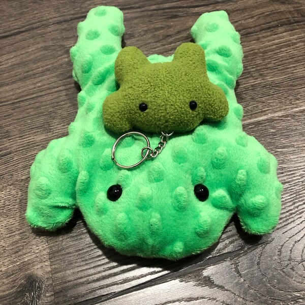 Rice Filled Green Toad Handmade Plush - Etsy