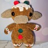 DIGITAL PATTERN: Gingerbread Cow Crochet Plushie - Etsy