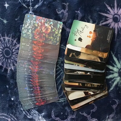 Dark Confessions 5 Decks Printable Oracle Cards Bundle Digital File 50 ...
