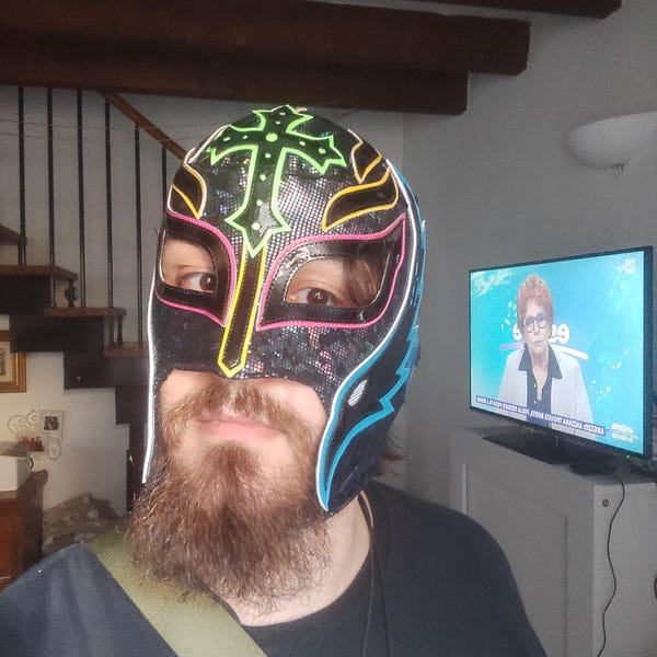 Ultimo Dragon Wrestling Mask Luchador Costume Wrestler Lucha Libre ...