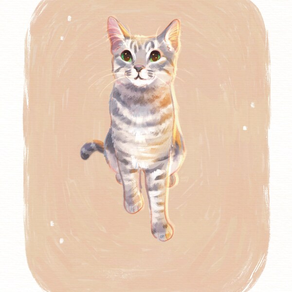 Personalized Pet Mom Day Card, Cute Card From the Cat, Dog Mum Gift ...