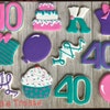 40 Forty Cookie Cutter and Fondant Cutter and Clay Cutter - Etsy