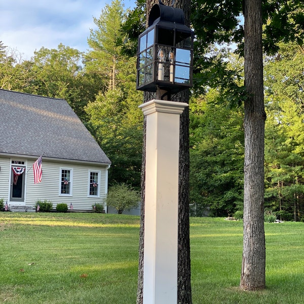 Copper Post Light -- Antique Copper Finish -3050HC - Etsy