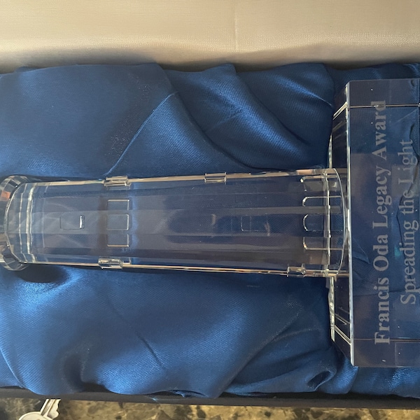 Crystal Lighthouse Figurine, Gift, Award, Blank or Engraved. Ideal for ...