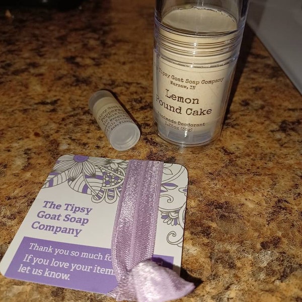 Lemon Pound Cake Handmade Deodorant - Etsy