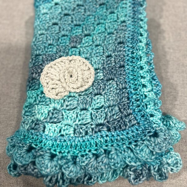 Crochet Pattern Sea Shell Applique, Sea Motif - Etsy