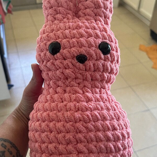 No Sew Peep Bunny, Crochet Pattern, PDF, Digital, Download, Easter ...