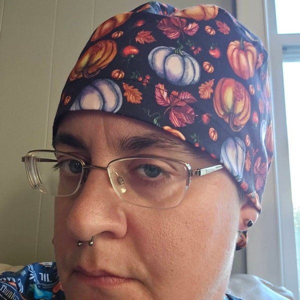 Face-lift Markings Scrub Cap, Plastic Surgeon Hat, Cosmetic Surgery ...