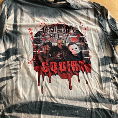 Horror Halloween Character Shirt Sublimated Tie Dye Shirt,freddy ...