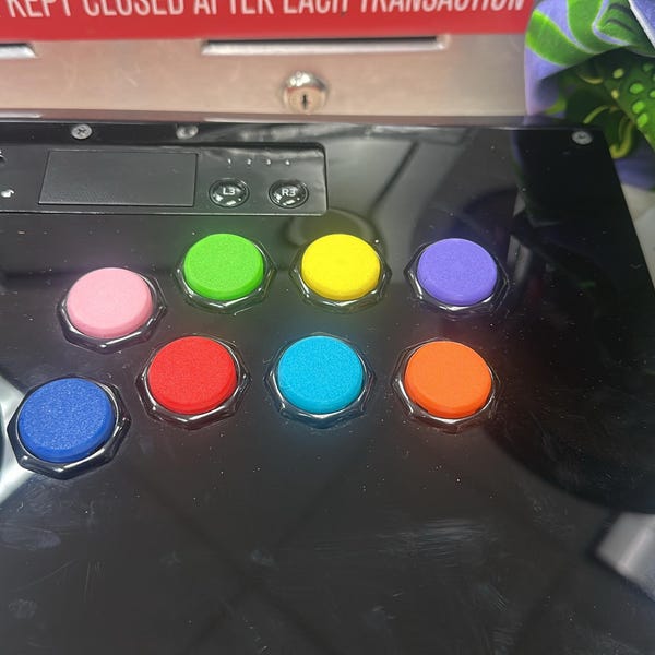 DIY Leverless All Button Controller Case for Sanwa and Similar Buttons ...