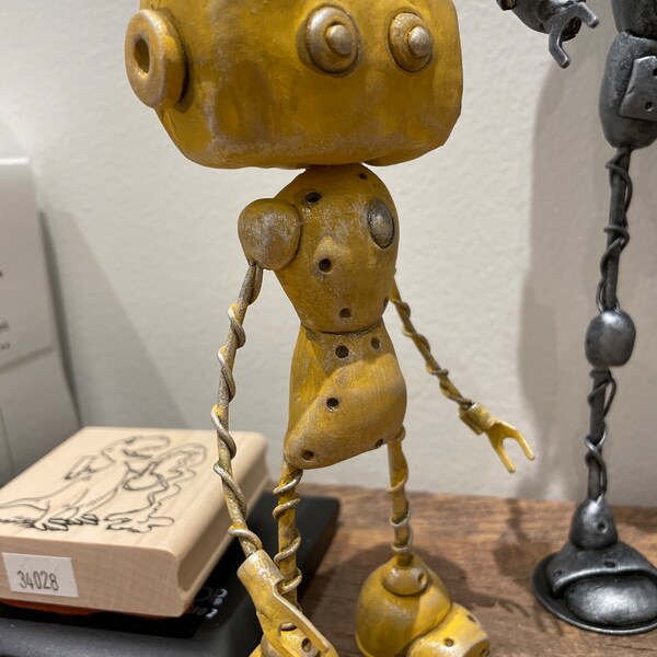 Junkbox the Robot Steampunk Robot Space Robot Rustic Robot Girl/man ...