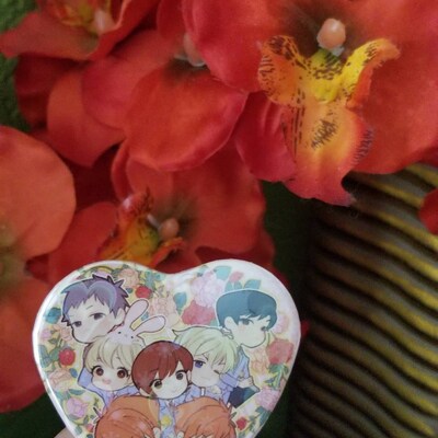 OHSHC Ouran High School Host Club Chibi Heart Holographic Sparkle Heart ...