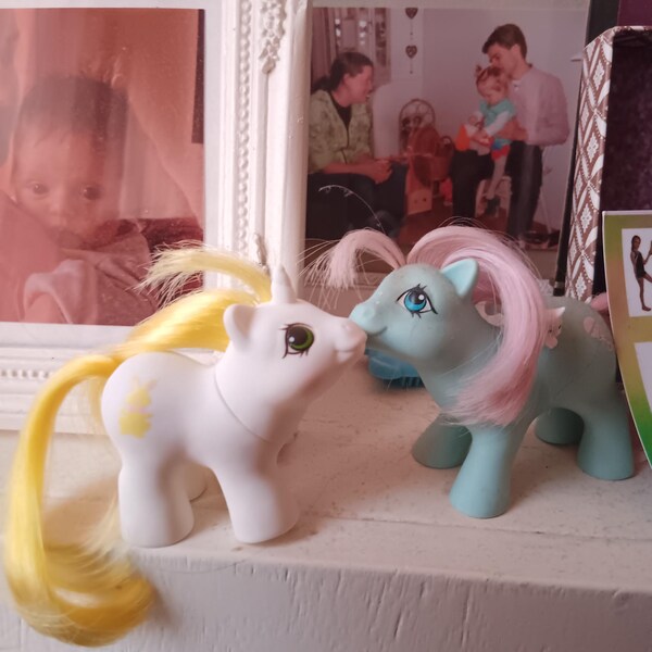 My Little Pony G1 Vintage Candy Cane Pony Sugar Apple - Etsy