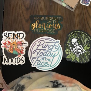 10 Sticker Bundle Choose Any 10 Stickers for a Discounted - Etsy