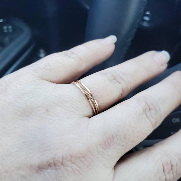 600-25 14K Yellow SOLID Gold Ring, Pattern Ring, Width--2.5mm - Etsy