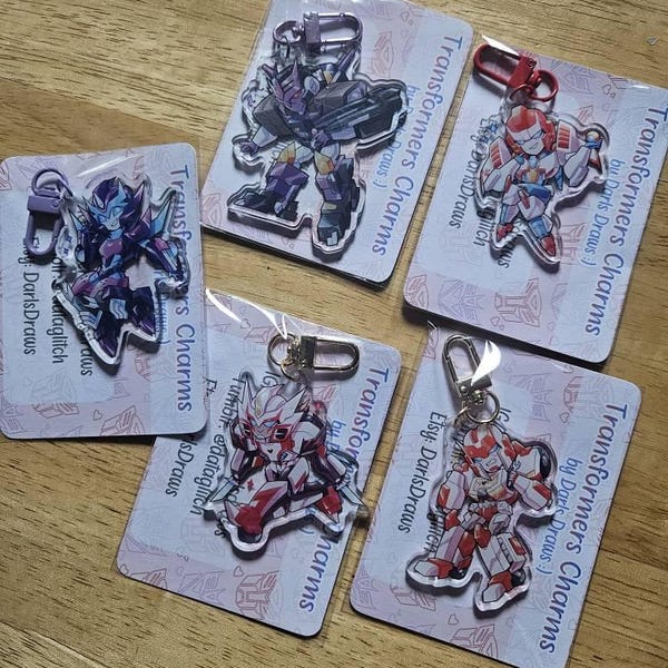 Transformers Charms Set 2 | TFCON '23 Batch - Etsy